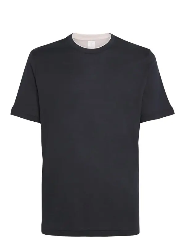 Eleventy Cotton T-shirt - Black