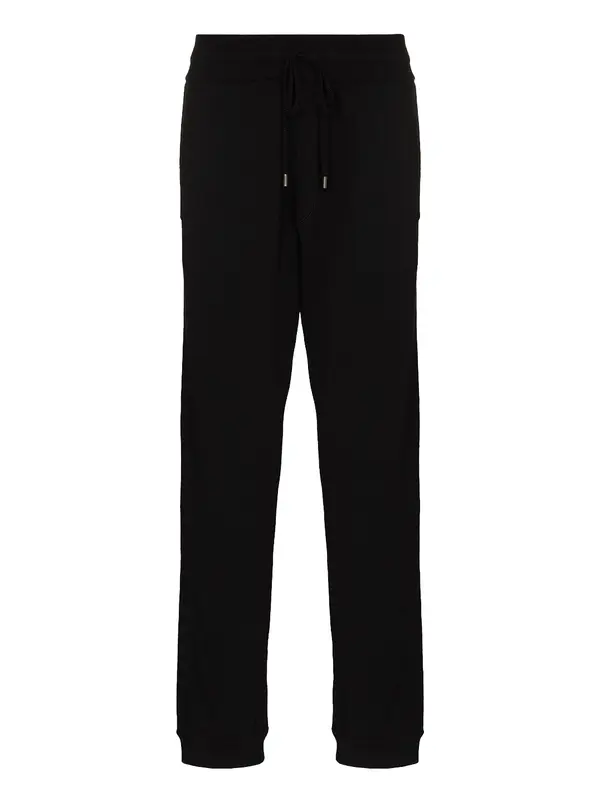 FERRAGAMO Straight-leg Track Pants - Black