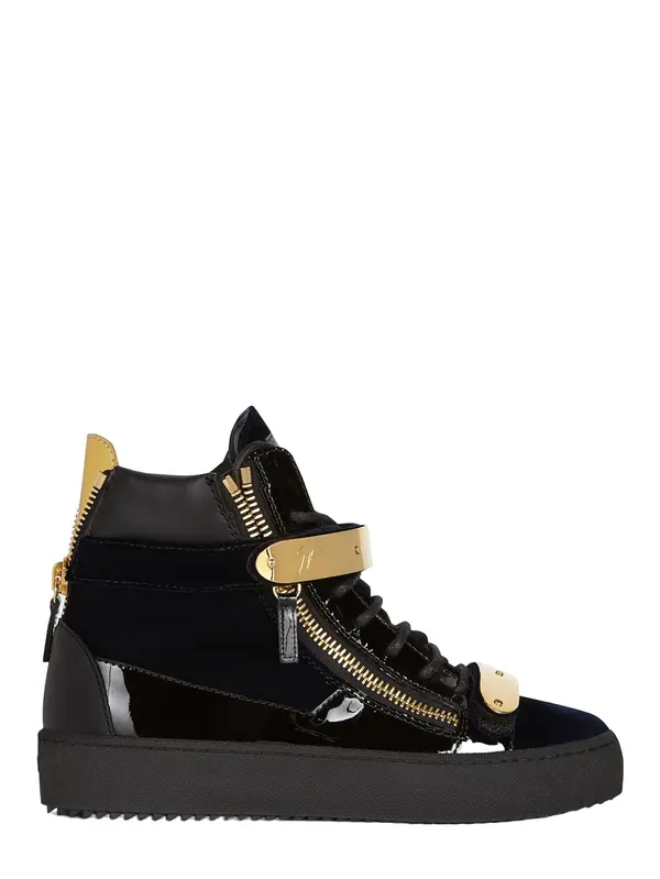 GIUSEPPE ZANOTTI Coby High-top Sneakers - Blue