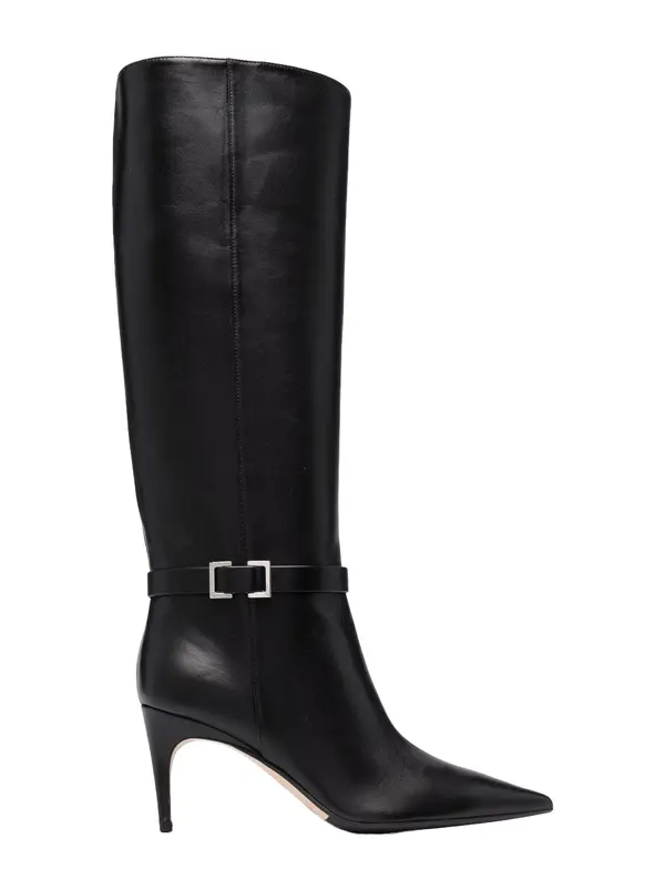 SERGIO ROSSI Sr Mini Prince 80mm Knee-length Boots - Black