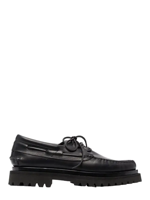 Officine Creative Heritage Leather Shoes - Black