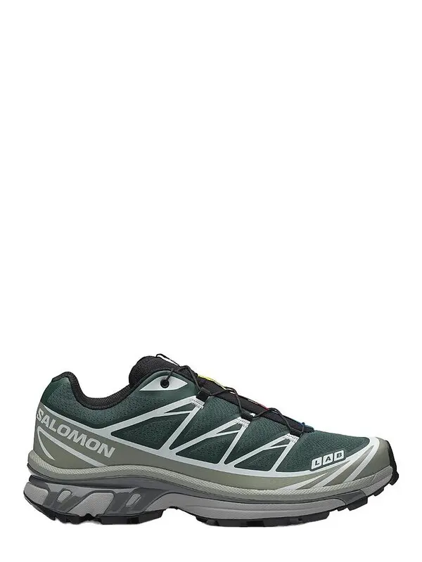 SALOMON Xt-6 Sportstyle Low Top Sneakers - Green/black