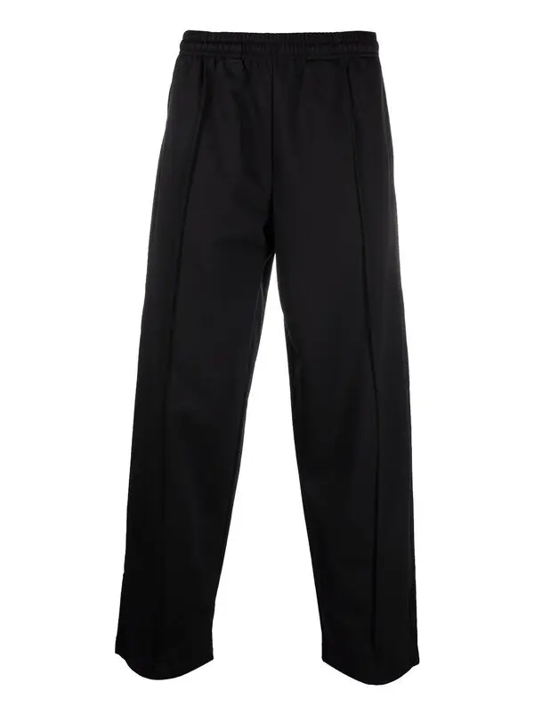 COUNTY OF MILAN Cross Logo Track Pants - Black