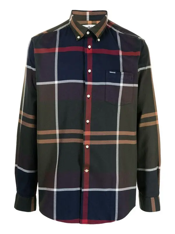 Barbour Dunoon Tartan-print Shirt - Green