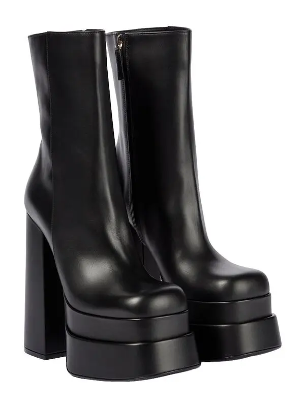Versace Intrico Ankle Boots - Black