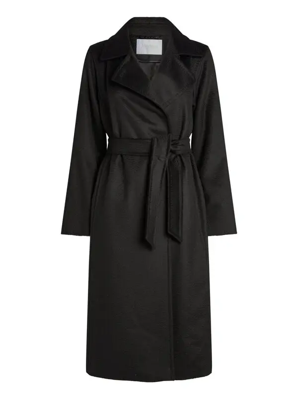 Max Mara Manuela Belted Coat - Black