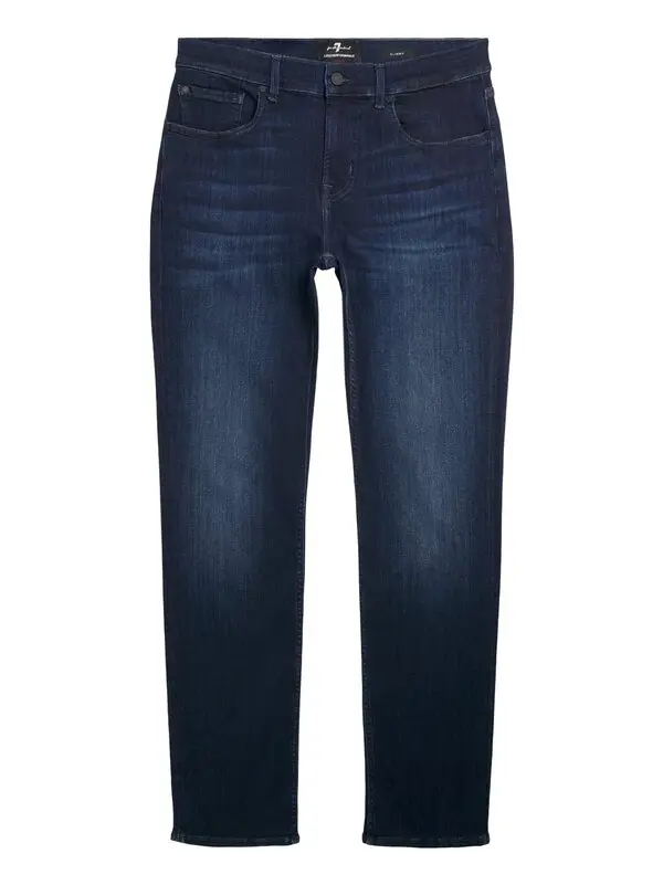 7 For All Mankind Slimmy Lux Performance Plus Jeans - Blue