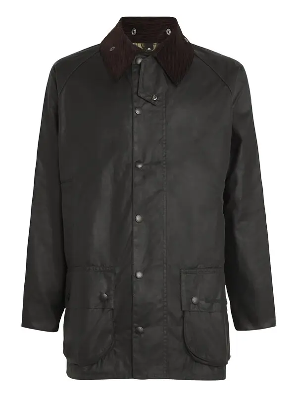 Barbour Waxed Beaufort Jacket - Green