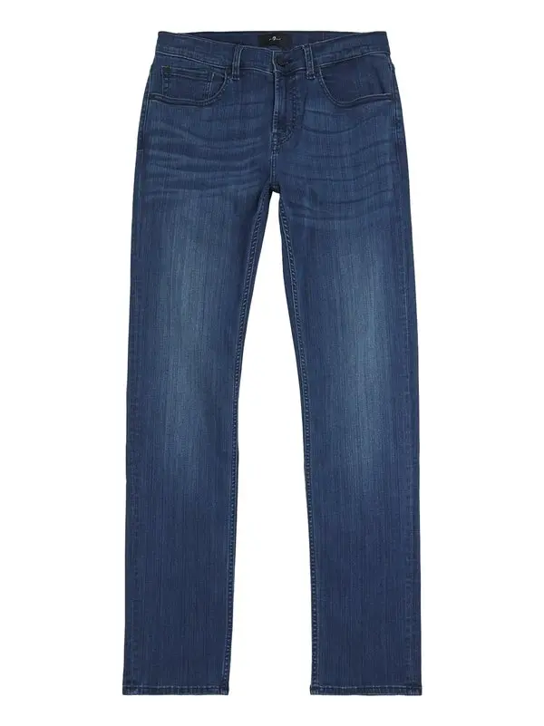 7 For All Mankind Slimmy Lux Performance Plus Jeans - Blue