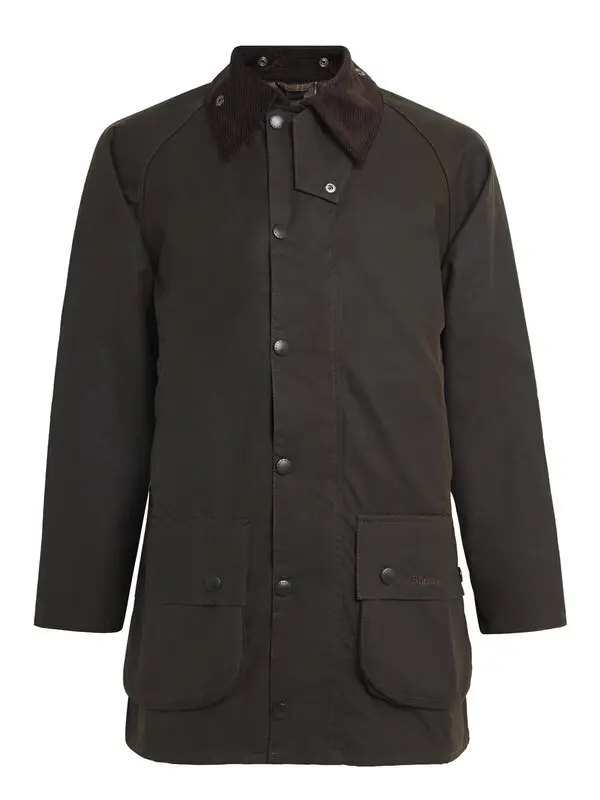 Barbour Waxed Beaufort Jacket - Green