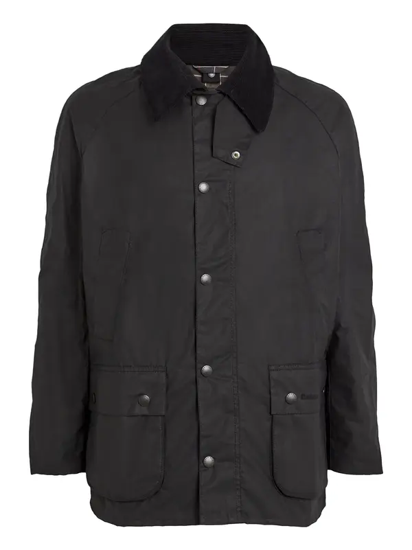 Barbour Waxed Ashby Jacket - Black