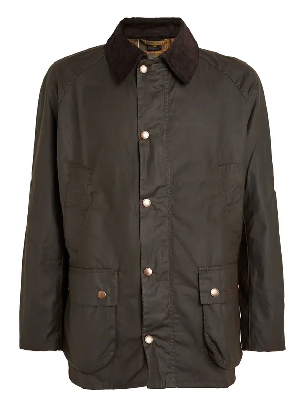 Barbour Waxed Ashby Jacket - Green