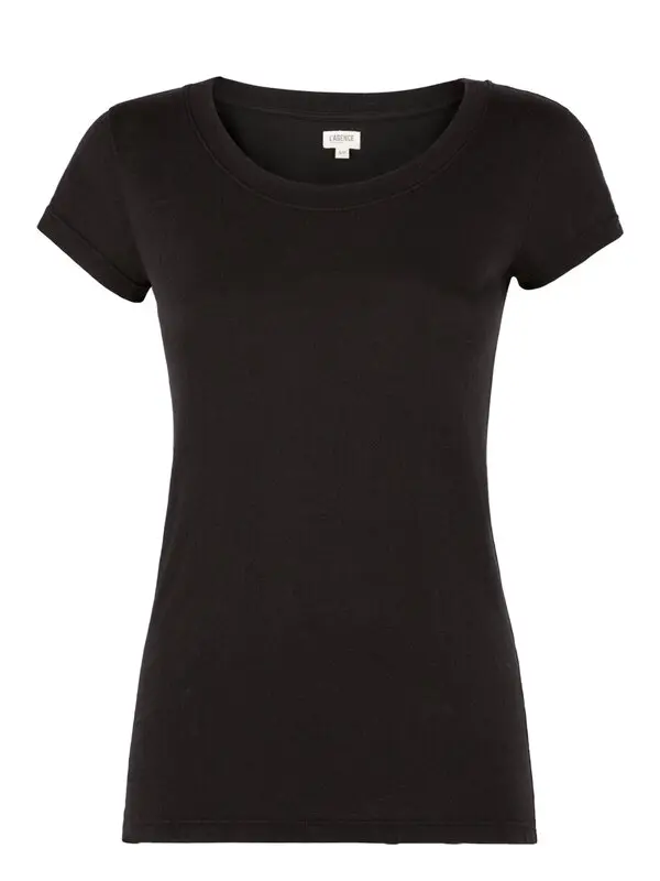 L'Agence Cory T-shirt - Black