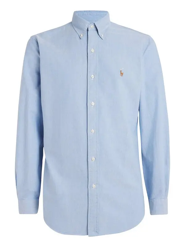 Polo Ralph Lauren Custom Fit Oxford Shirt - Blue