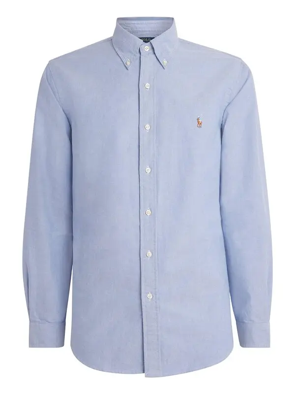 Polo Ralph Lauren Custom Fit Oxford Shirt - Blue