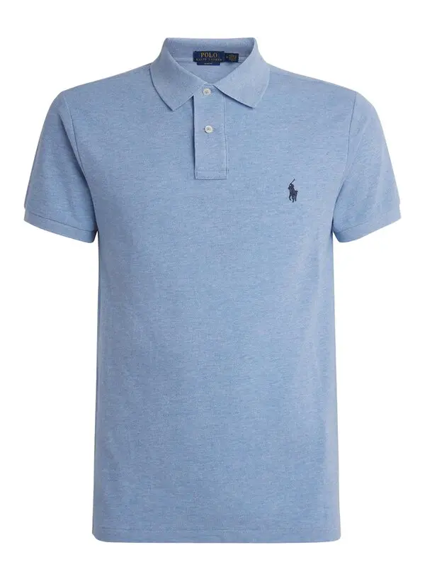 Polo Ralph Lauren Cotton Polo Pony Polo Shirt - Grey