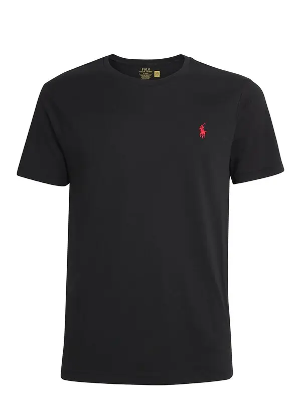 Polo Ralph Lauren Cotton Slim-fit T-shirt - Black