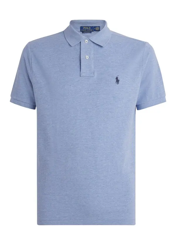 Polo Ralph Lauren Logo Polo Shirt - Grey