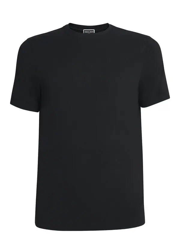 Giorgio Armani Crew-neck T-shirt - Black