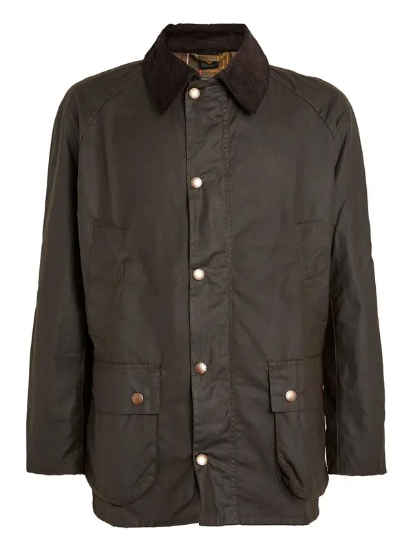 Barbour Waxed Ashby Jacket - Green