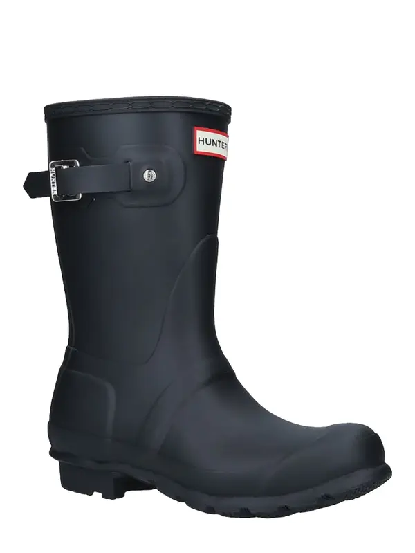 Hunter Original Short Welly Boots - Black