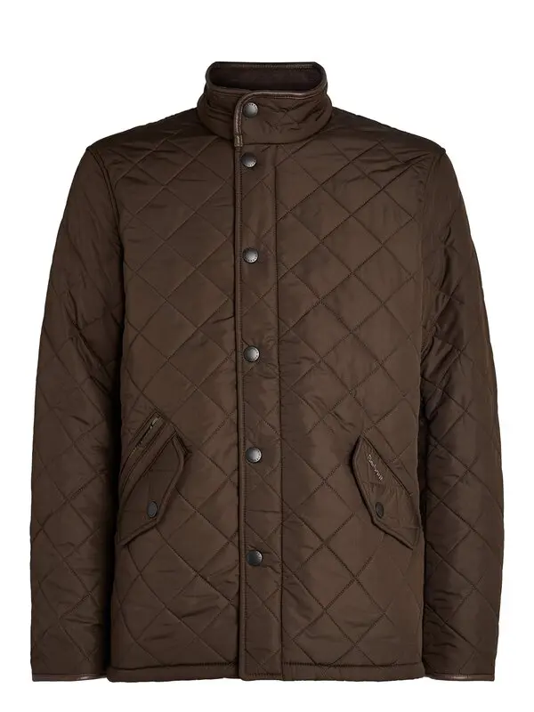 Barbour Quilted Powell Jacket - Green