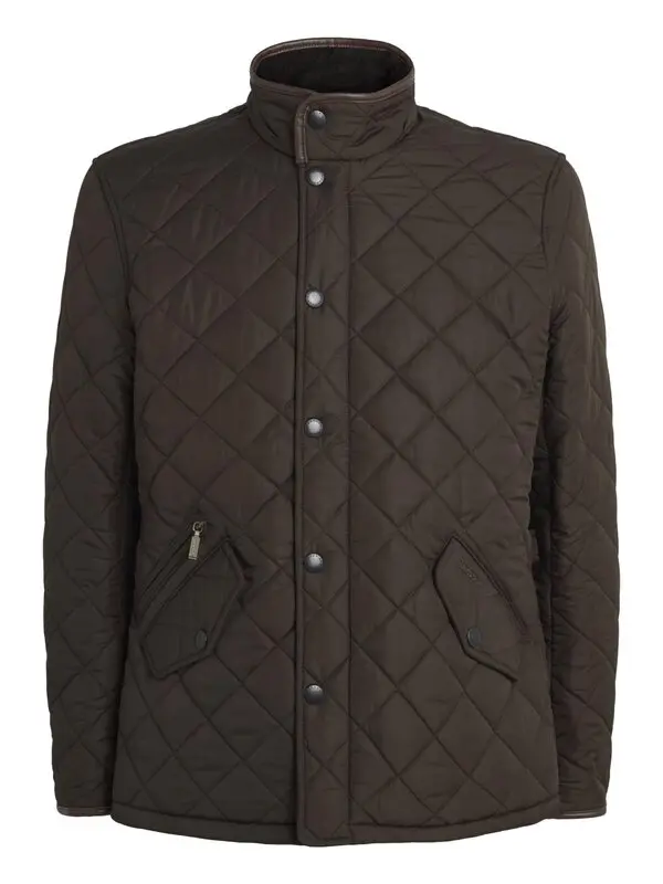 Barbour Quilted Powell Jacket - Green