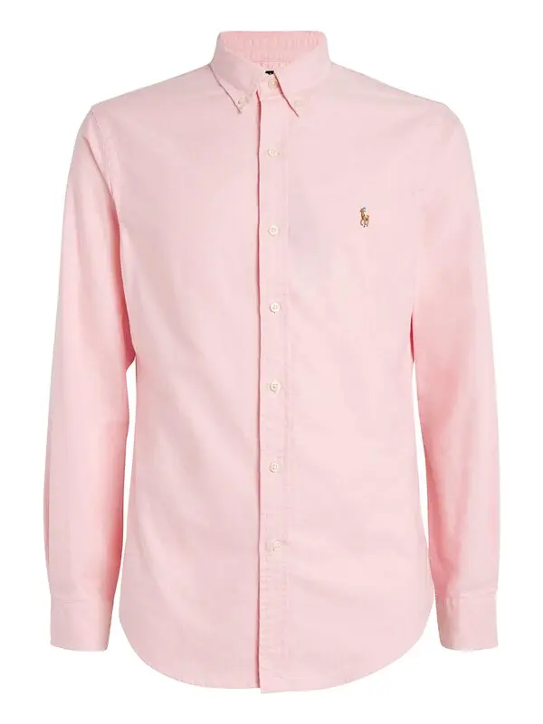 Polo Ralph Lauren Slim Oxford Shirt - Pink