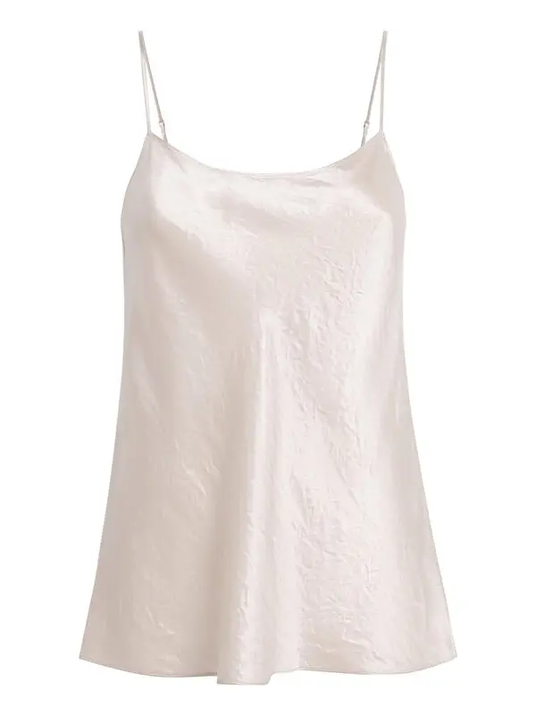 Vince Satin Cami Top - Beige