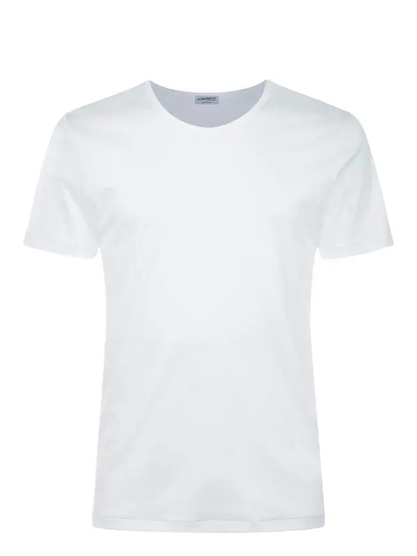 Zimmerli 286 Sea Island Round Neck T-shirt - White