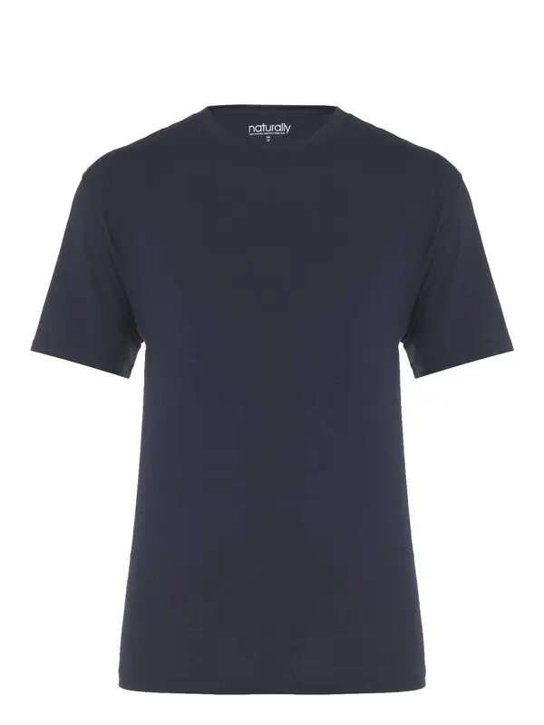 Derek Rose Basel Lounge T-shirt - Navy