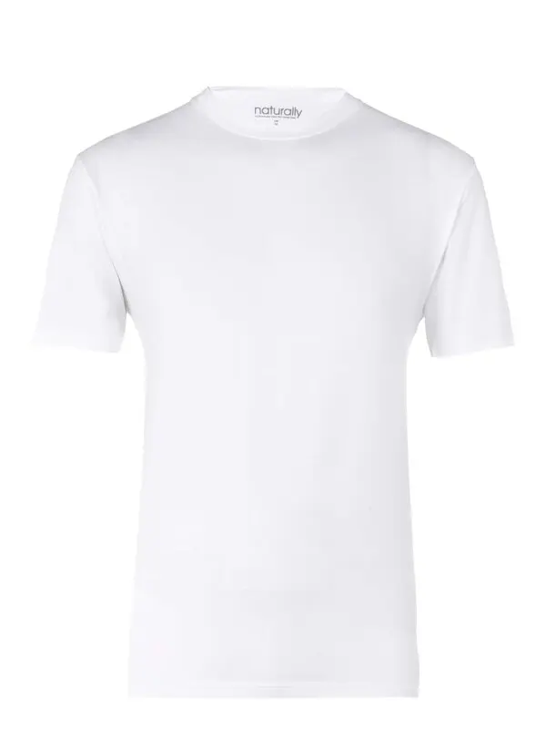 Derek Rose Basel Lounge T-shirt - White