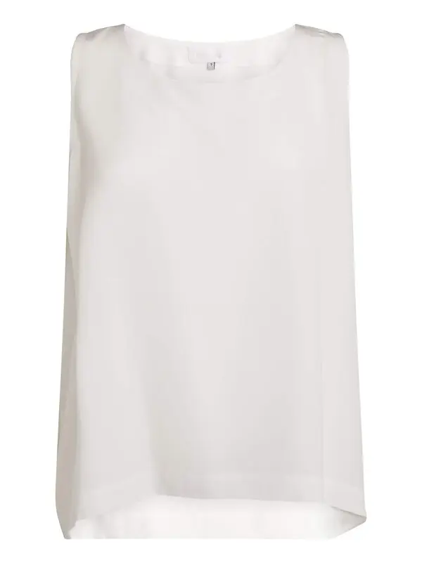 Eskandar Silk Top - White