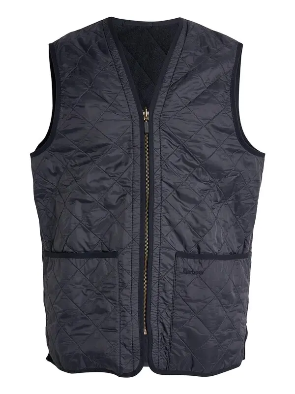 Barbour Polarquilt Zip-in Gilet Liner - Navy