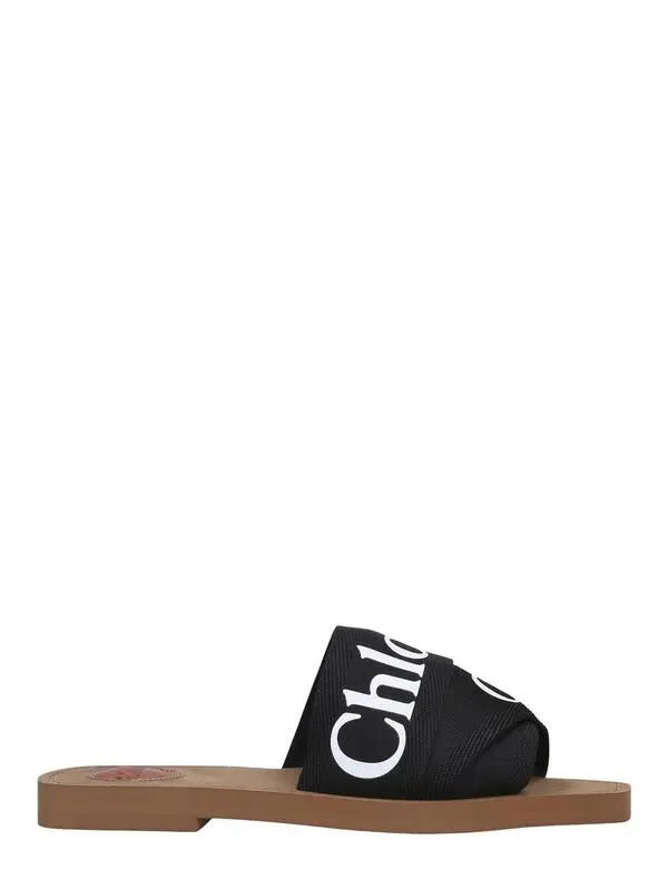 Chloé Woody Mules - Black