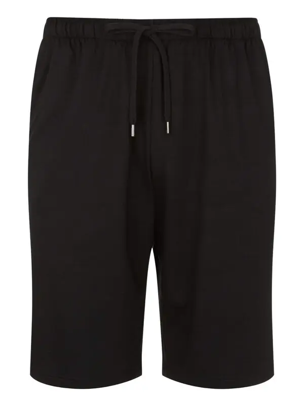 Derek Rose Basel Lounge Shorts - Black
