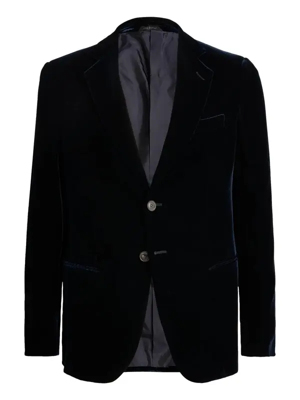 Giorgio Armani Tailored Blazer - Blue