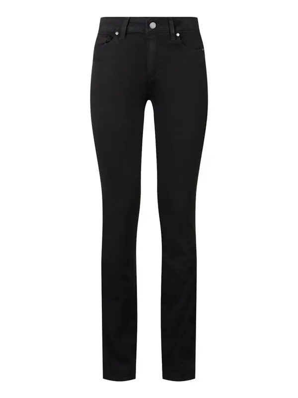 Paige Hoxton Straight Jeans - Black