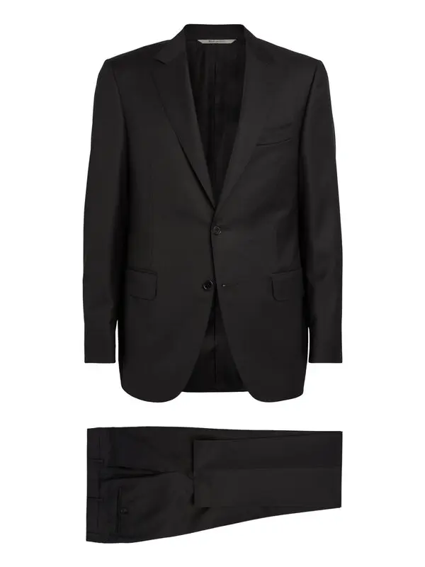 Canali Wool 2-piece Suit - Black