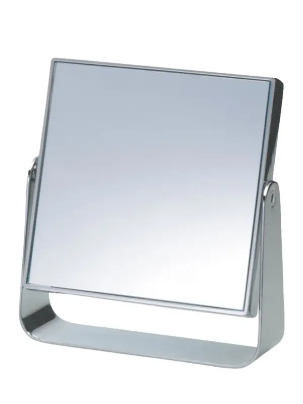 DECOR WALTHER Double Sided Cosmetic Mirror - Silver