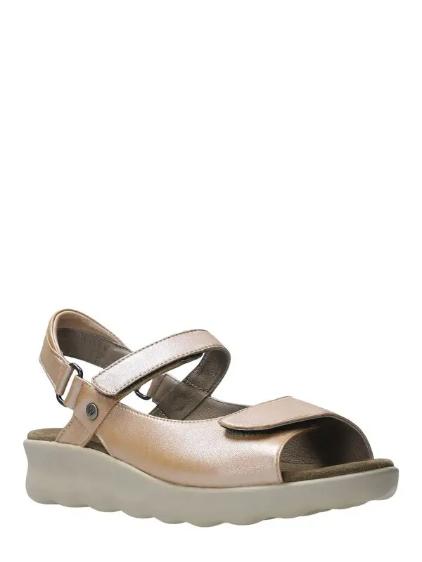 WOLKY Pichu Quarter Strap Sandal - Khaki Pearl