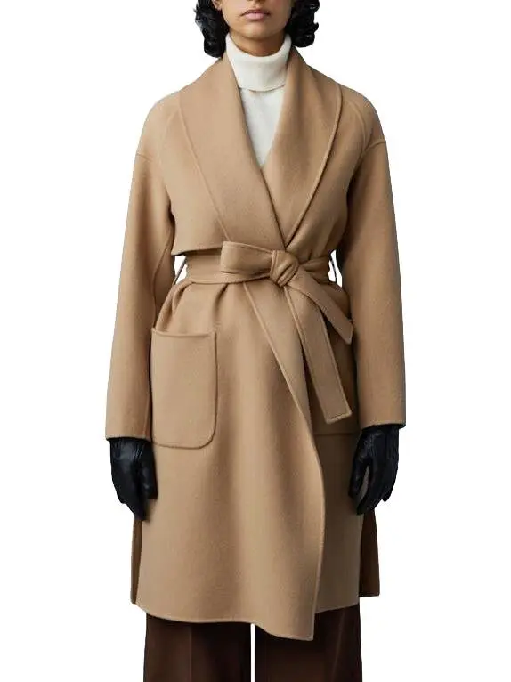 Mackage Thalia Wool Coat - Tan