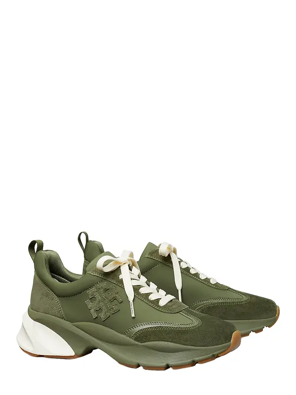 Tory Burch Good Luck Trainer - Palm Leaf