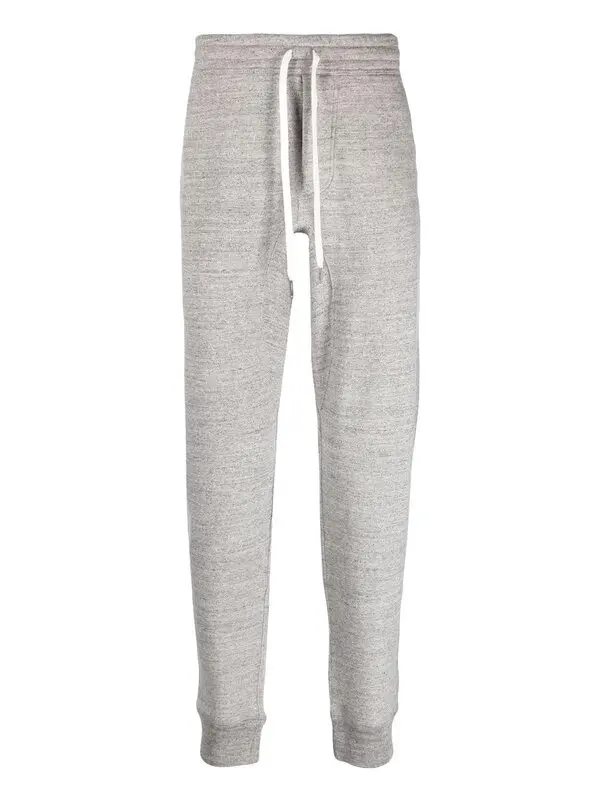 TOM FORD Mélange-effect Track Pants - Grey