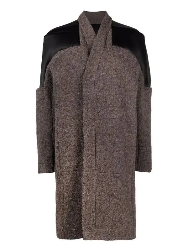 Rick Owens Long-sleeve Coat - Brown