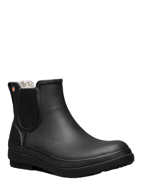 Bogs Amanda Ii Waterproof Insulated Chelsea Boot - Black