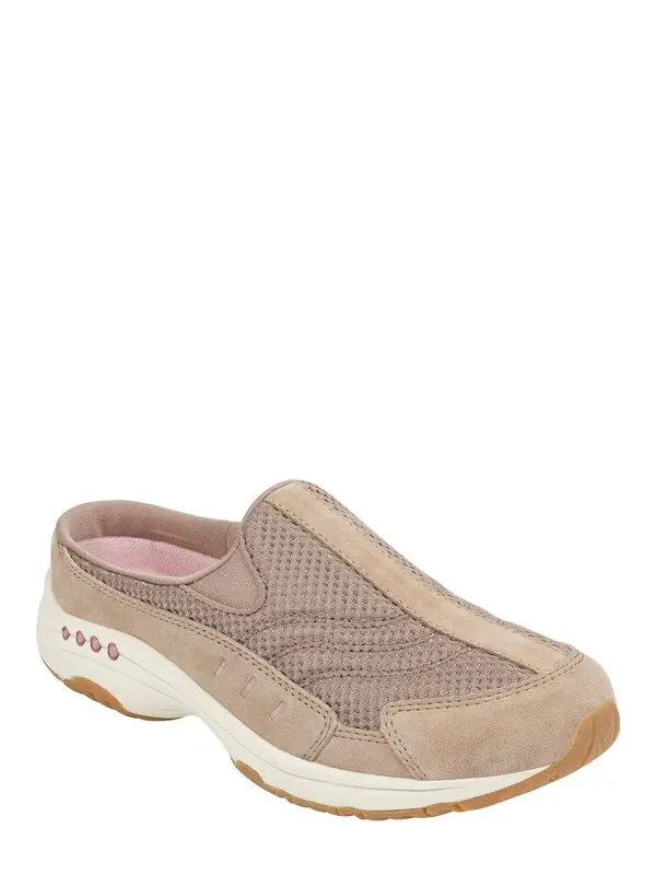 Easy Spirit Traveltime Sneaker Mule - Taupe