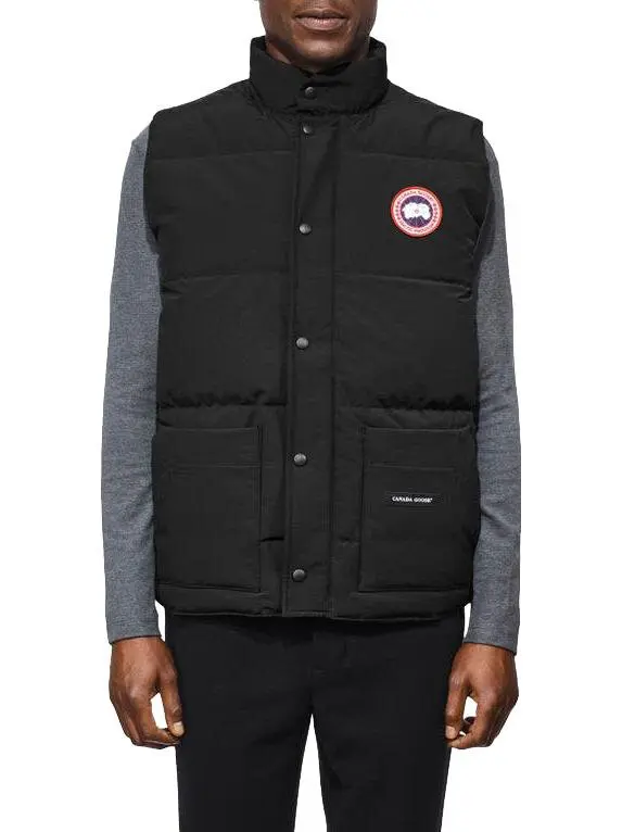 Canada Goose Freestyle Regular Fit Down Vest - Black