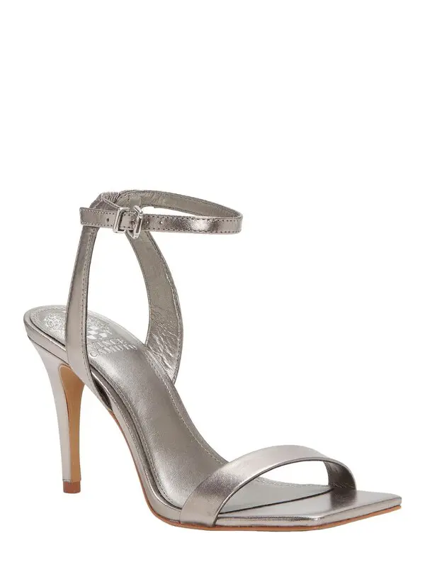 Vince Camuto Saprenda High-heel Sandals - Pewter 01