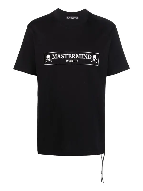 MASTERMIND WORLD Logo-print T-shirt - Black